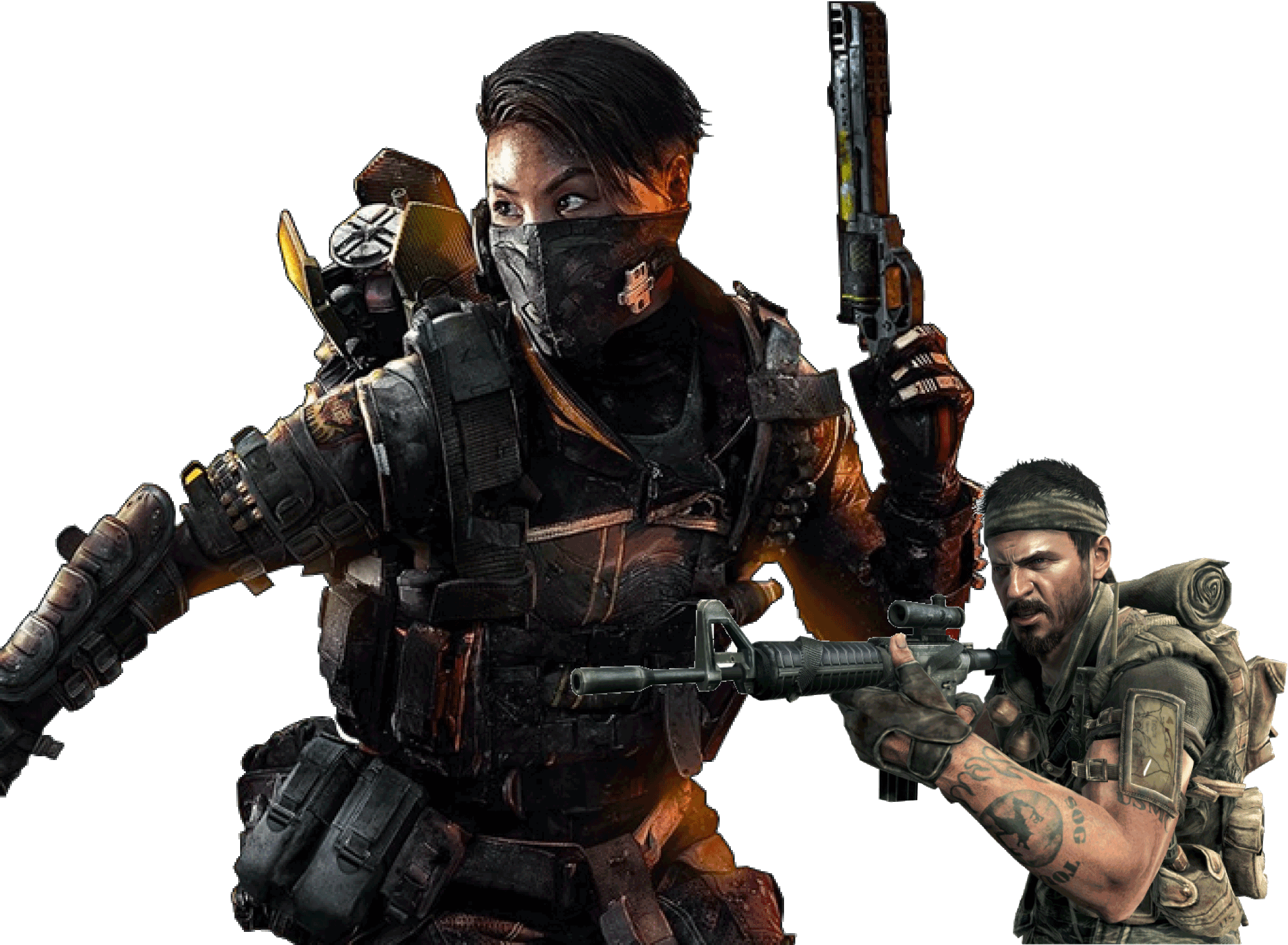 Call Of Duty: Black Ops 4 Center Soldier Png Image - Purepng 2F5