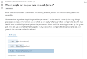 Best Jungle Pet in League of Legends