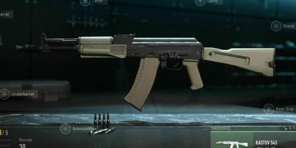 Kastov 545 Camo Challenges (MW2)