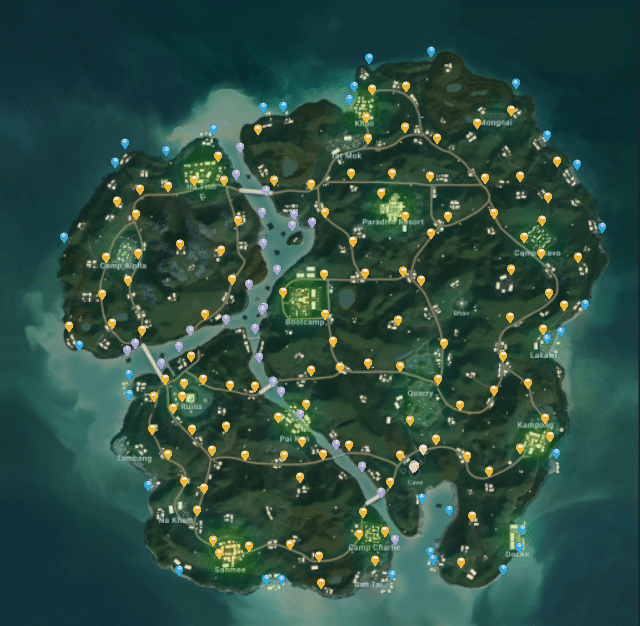 Sanhok Map Guide for PUBG Mobile: Important Strategies and Locations