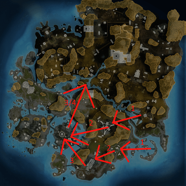 The Best Rotations on Storm Point in Apex Legends The Best Rotations on Storm Point in Apex Legends