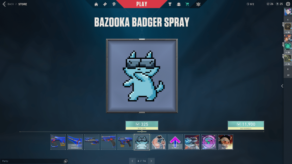 Valorant - Radiant Entertainment System Bundle (Patch 6.08)