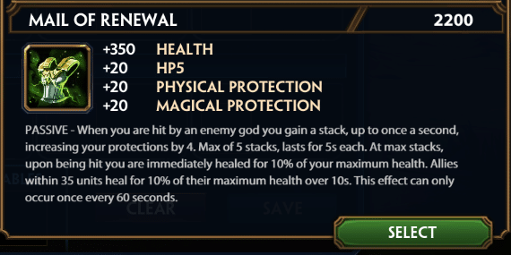 Builds Philosophy: Smite Defensive Builds