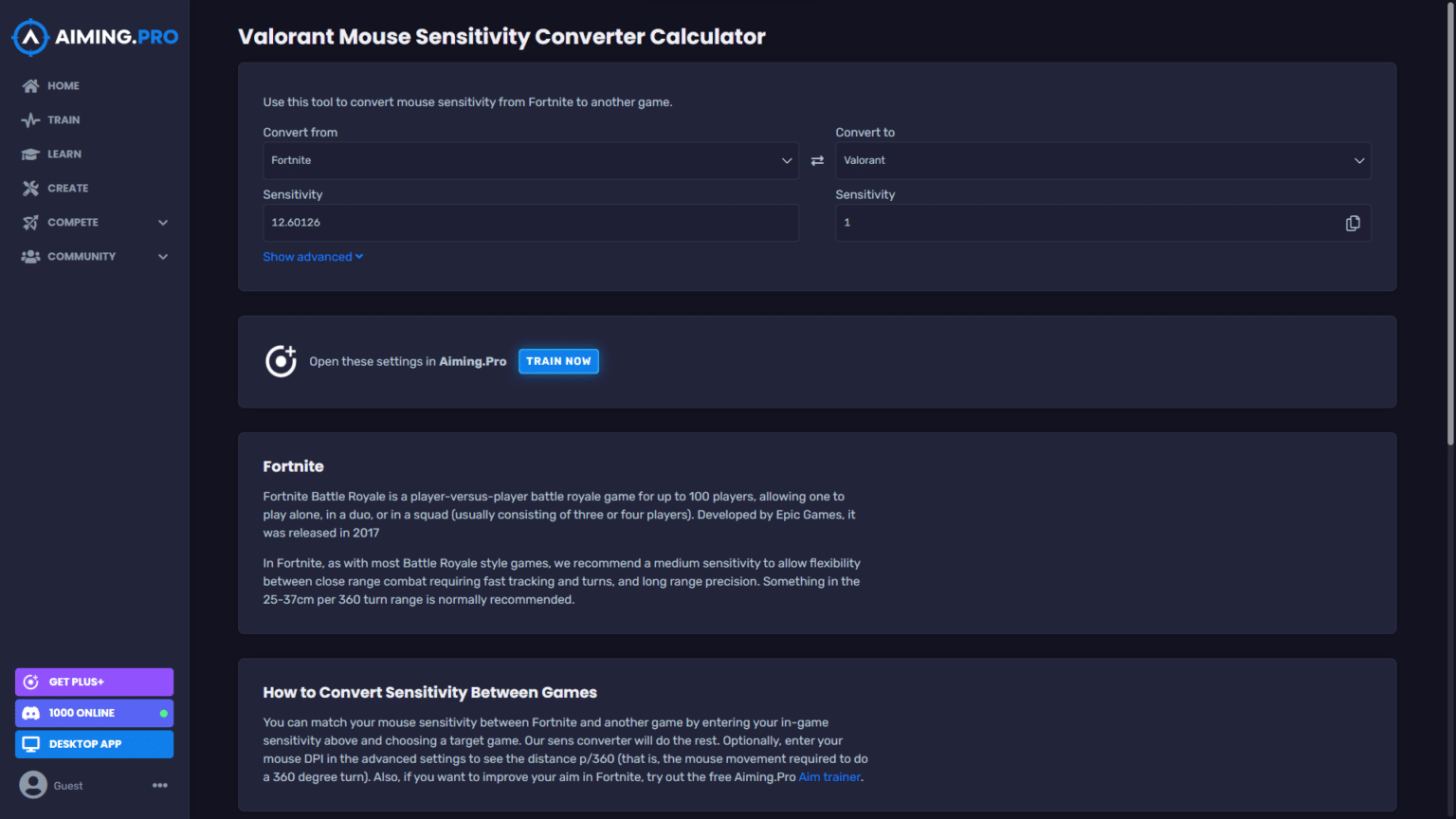 How to Convert Any Game’s Sens to Valorant Sensitivity