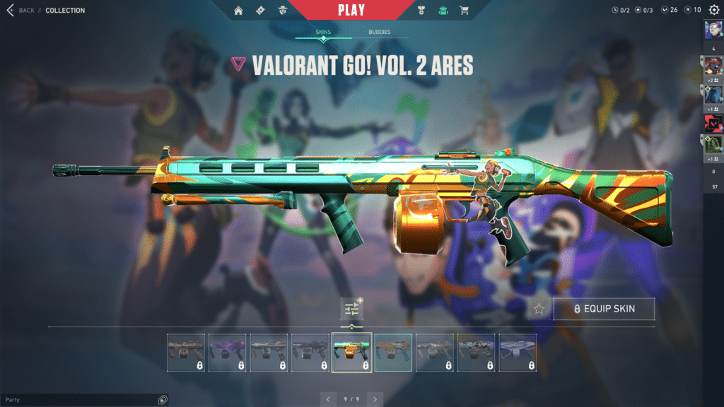 9 Best Ares Skins in Valorant