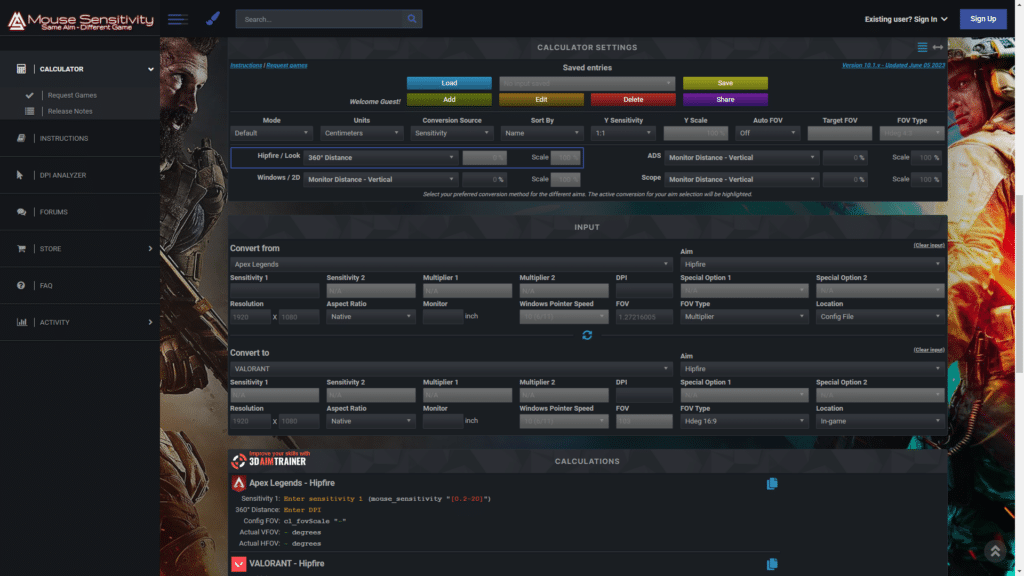 How to Convert Any Game’s Sens to Valorant Sensitivity