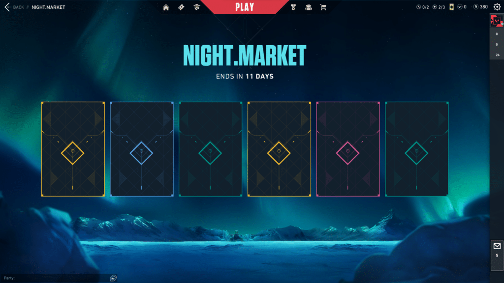 Complete List of All Night Market Skins in Valorant