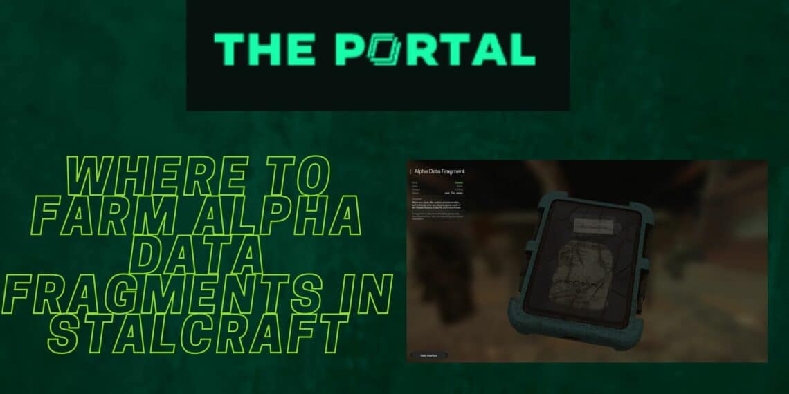 Where to Farm Alpha Data Fragments in Stalcraft