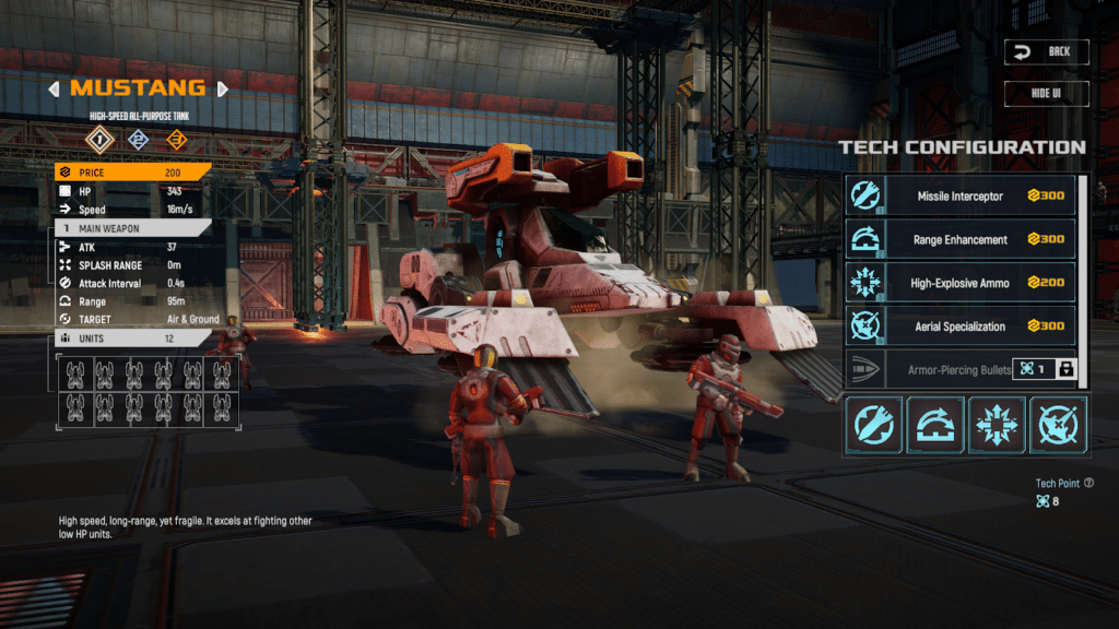 Mechabellum Mustang Guide