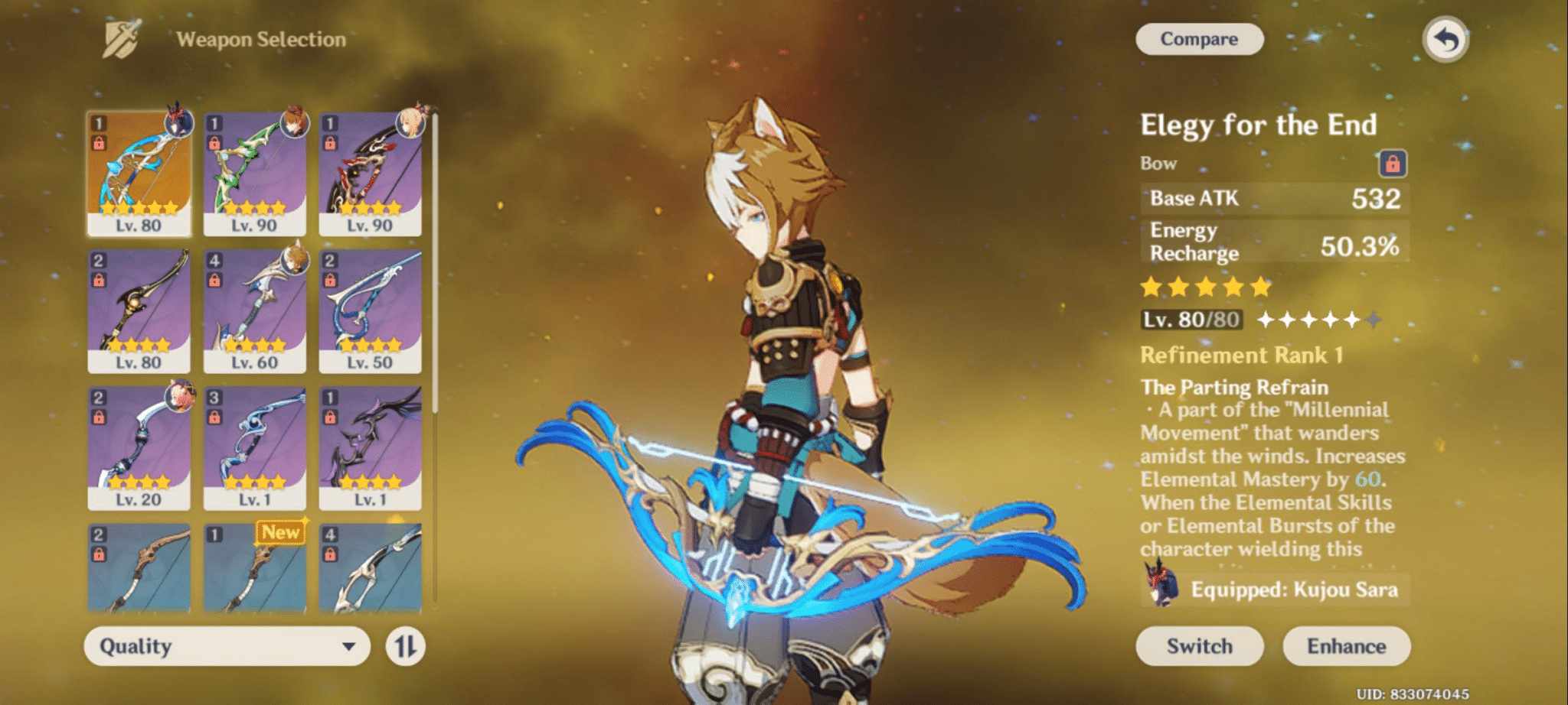 Genshin Impact: Best Gorou Support Build