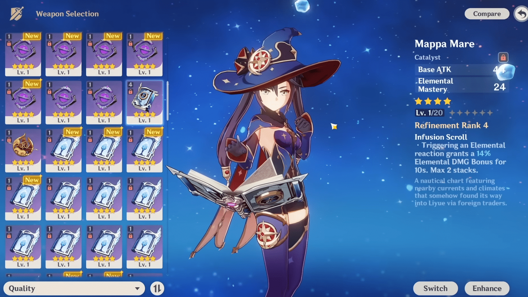 Genshin Impact Best Mona Support Build