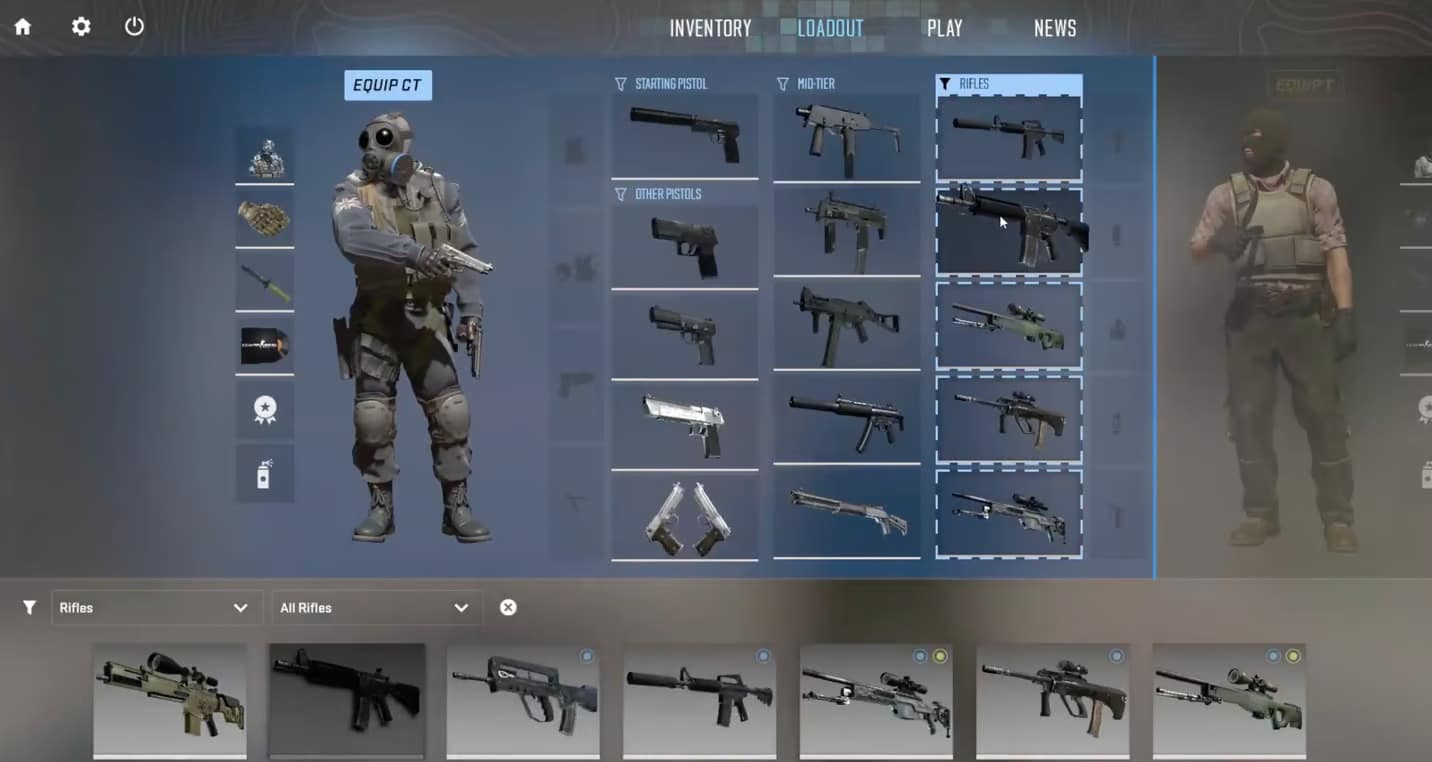 The New CS2 Buy Menu and Weapon Loadout System Explained