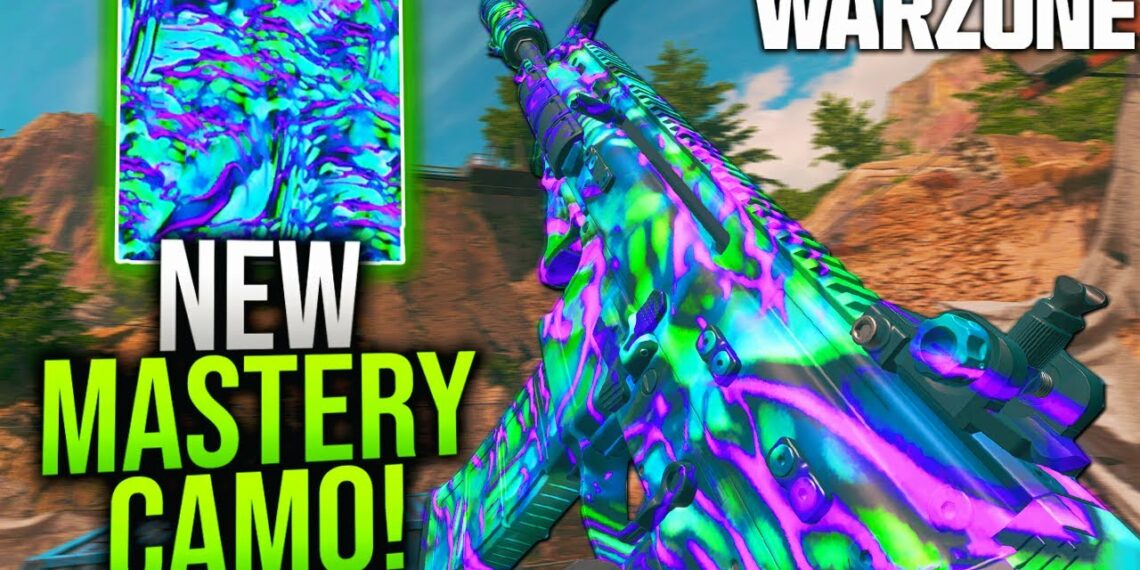 WhosImmortal Warzone's New Ghoulie Mastery Camo