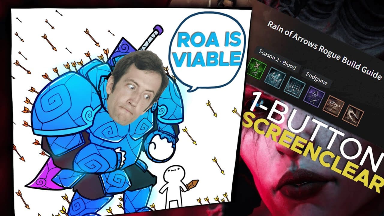 wudijo Showcases 1-Button Rain of Arrows Rogue Build