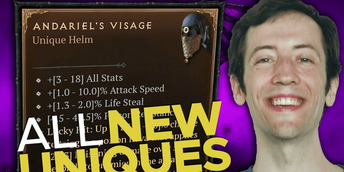 wudijo: Diablo 4 - NEW Uniques and Legendary Aspects RATED!