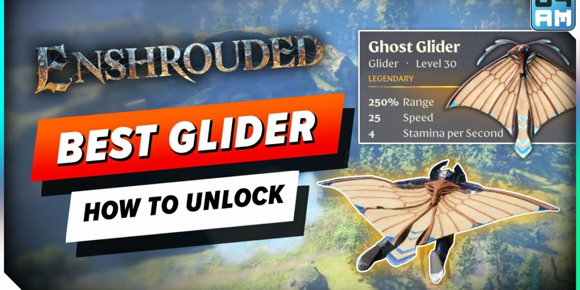 04AM: Enshrouded - How To Unlock The BEST & Fastest Glider! Ghost ...