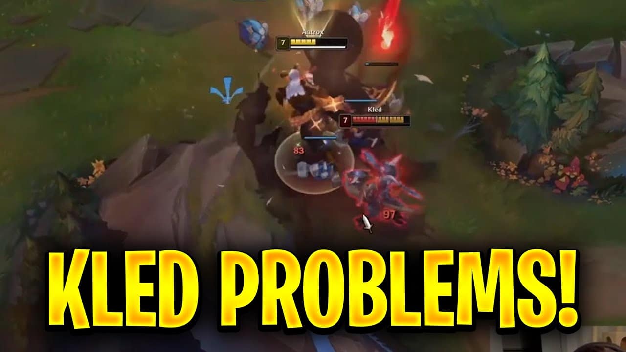 ADO LOL: HASHINSHIN RAGING ABOUT KLED WHILE PLAYING HIM VS AATROX!