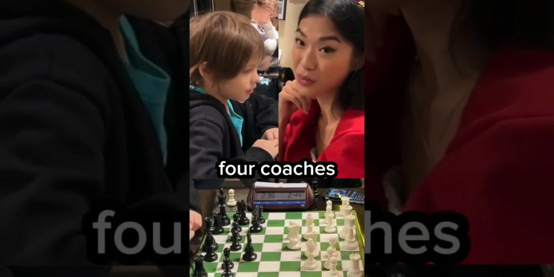 akaNemsko: 7-Year-Old Chess Prodigy Takes on Woman Grandmaster