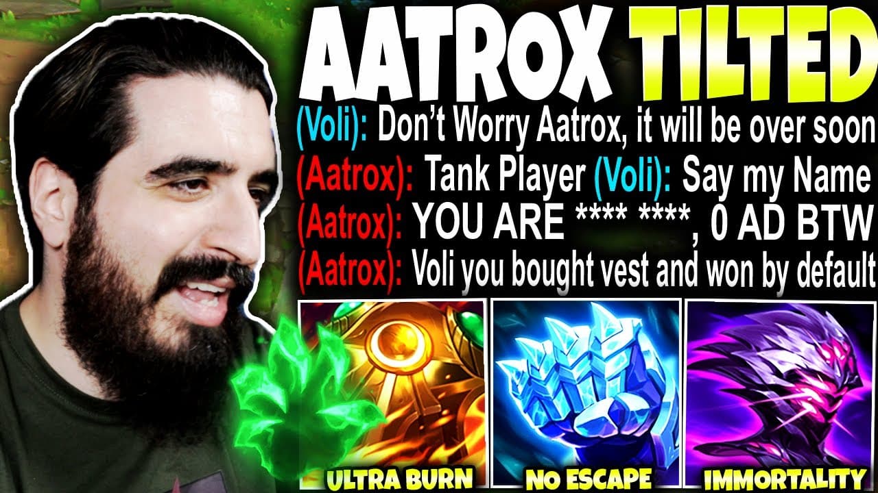 BaLoRi: AATROX GOT TILTED BY MY SEASON 14 VOLIBEAR BUILD BaLoRi: AATROX GOT TILTED BY MY SEASON 14 VOLIBEAR BUILD