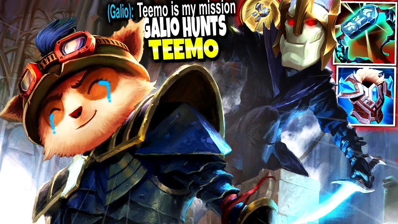 BaLoRi: How to Counter Teemo with the 3x Shield Galio Build BaLoRi: How to Counter Teemo with the 3x Shield Galio Build