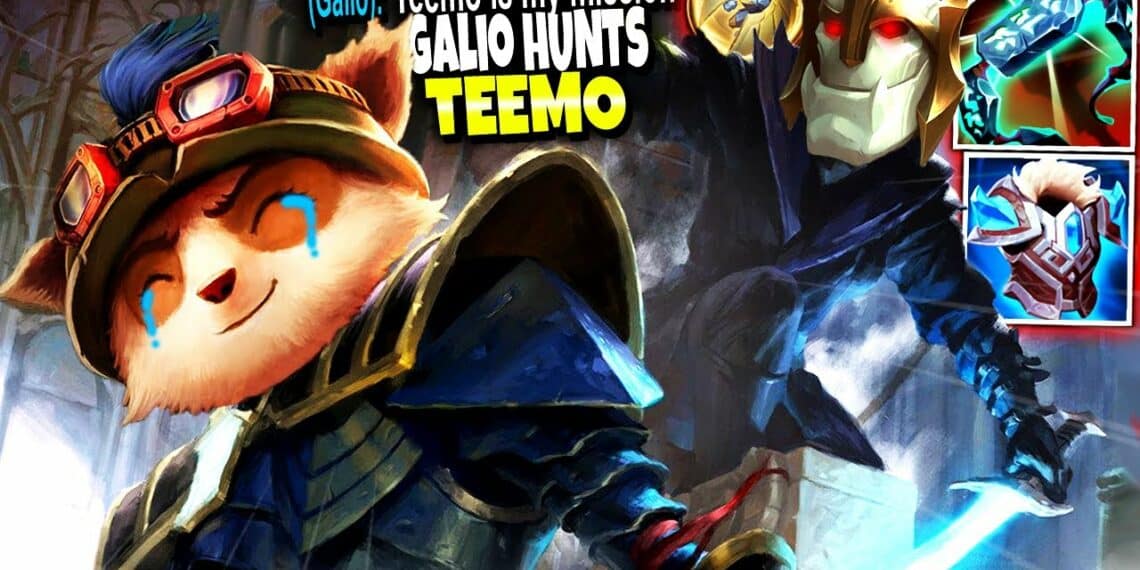 BaLoRi: Hunt all Season 14 Teemo players with my 3x Shield Galio Build ... BaLoRi: Hunt all Season 14 Teemo players with my 3x Shield Galio Build ...
