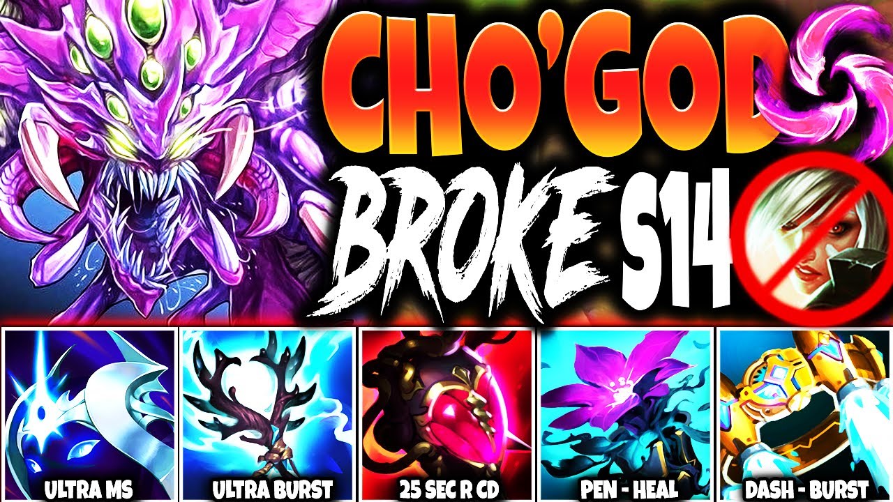 BaLoRi: New HOB Cho'Gath Season 14 Build Guide: 25s R + FULL AP PEN ... BaLoRi: New HOB Cho'Gath Season 14 Build Guide: 25s R + FULL AP PEN ...
