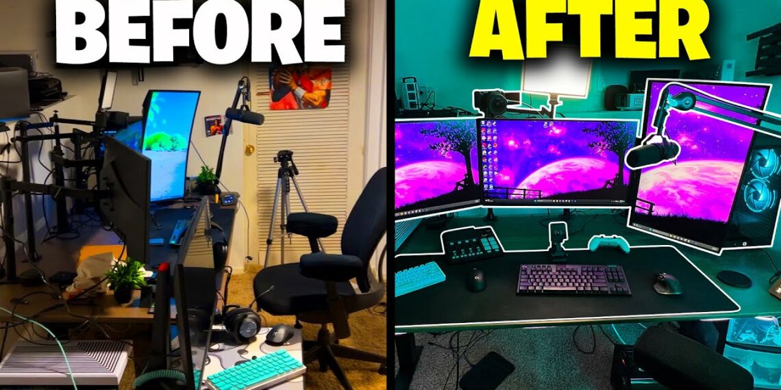 Carter2k: Transforming my Old Messy Room into my Dream Gaming Room!
