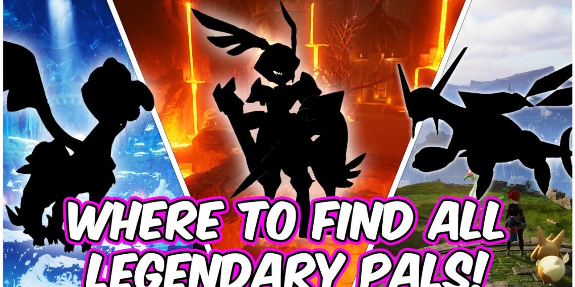 Cjthecheesedj: Where To Find ALL LEGENDARY Pals In PALWORLD!