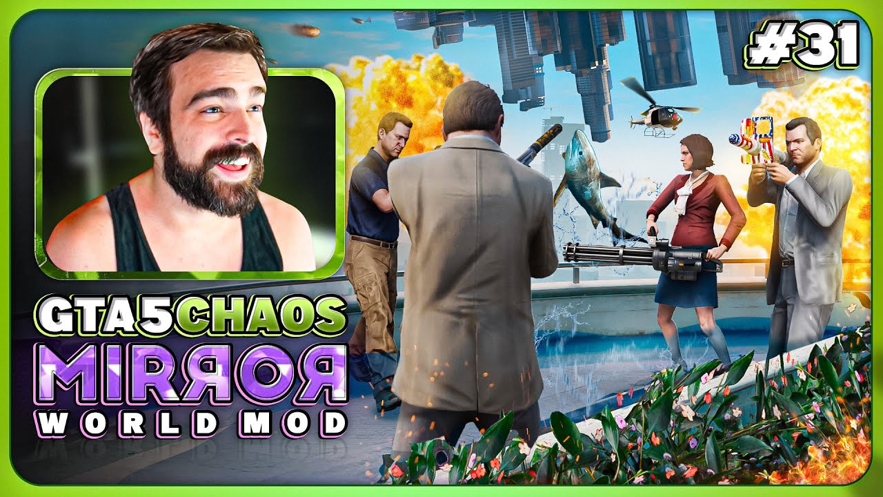 DarkViperAU: GTA 5 Chaos Mod Challenge: Mirror World & Rainbomizer ...