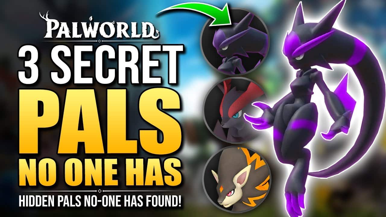 DPJ: Palworld - 3 SECRET PALS No One Has Found - New Pals Hidden In Game? // Future DLC Pals?
