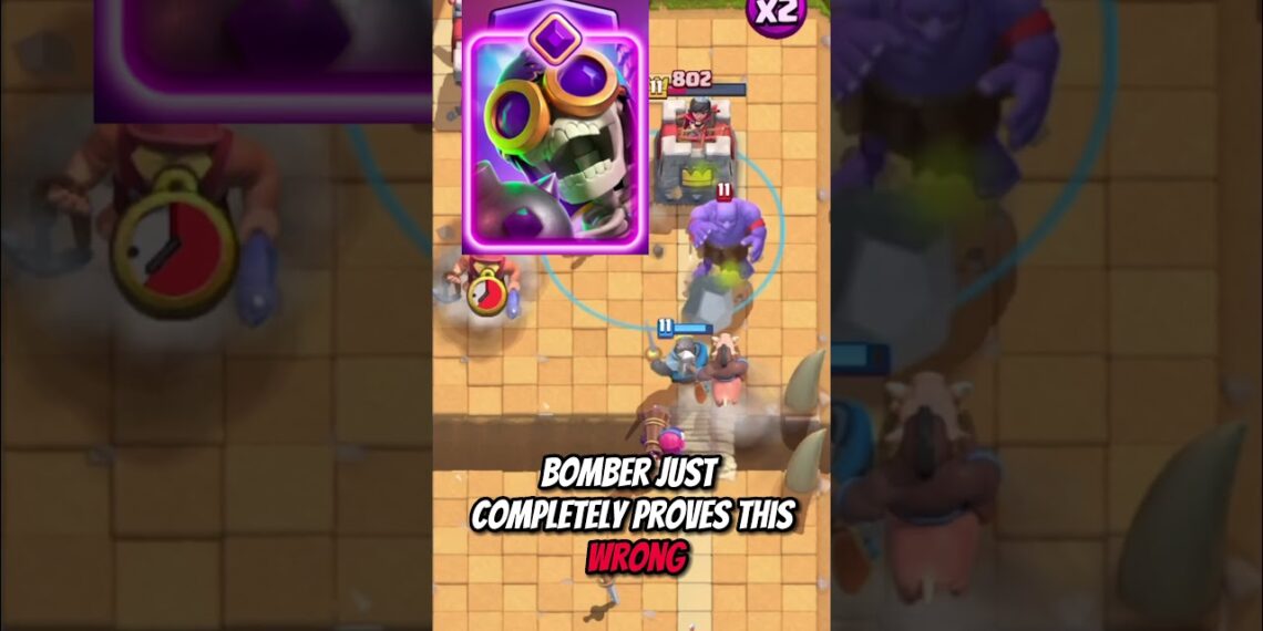 FullTilt Gaming: The NEW EVOLUTION BOMBER is TERRIBLE for Clash Royale