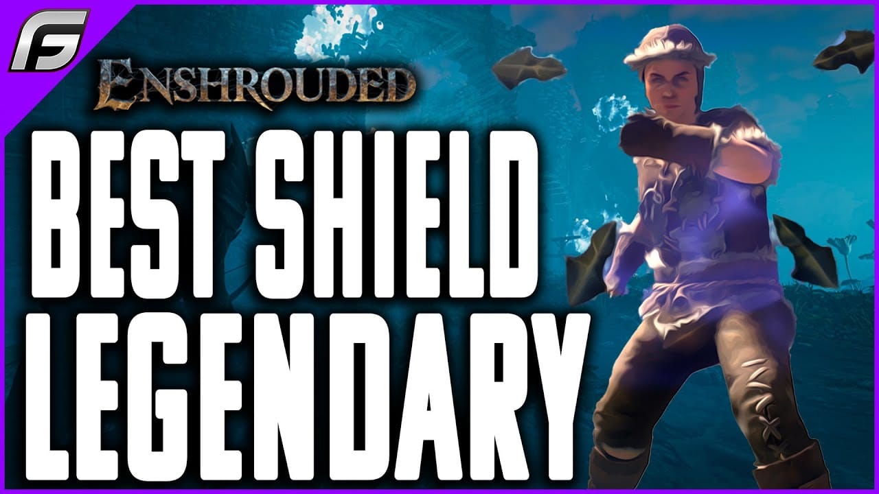 GamerFuzion: Enshrouded Best Legendary Shield - Ghostly Shield Location - OP Shield to Get Early