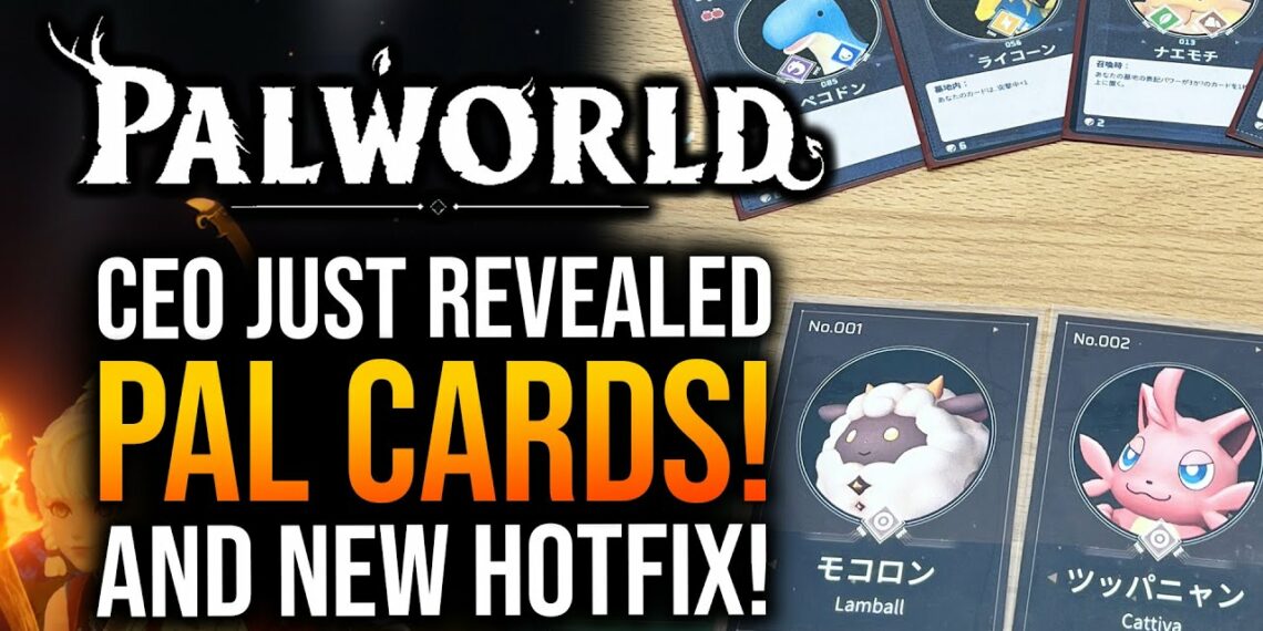 Glitch Unlimited: Palworld - CEO Just Revealed Pal Cards & HOTFIX!