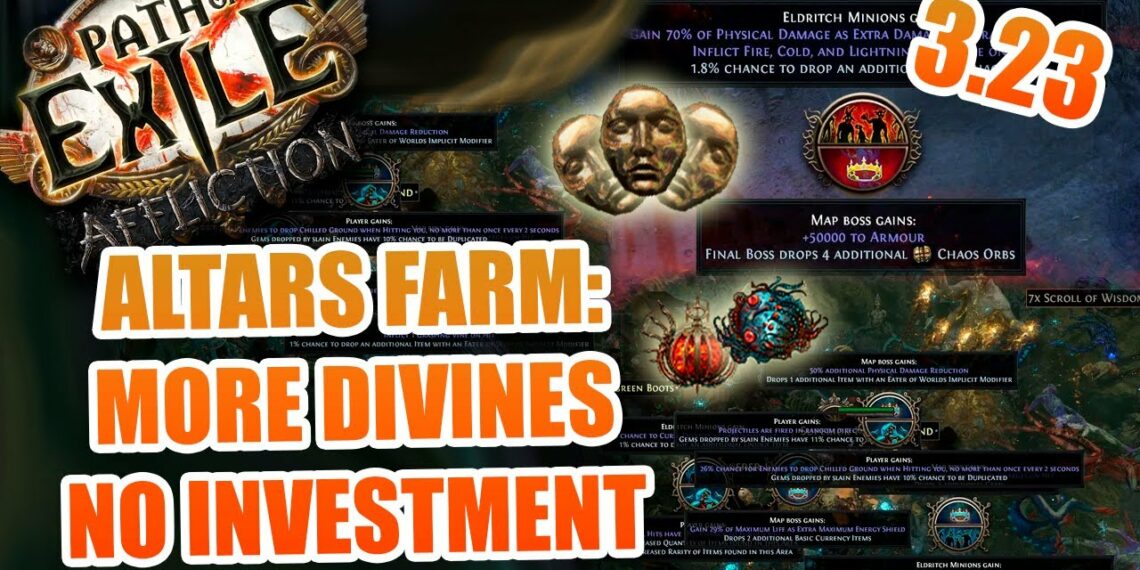 KapkanFrost: Mastering Divine Farming with Red/Blue Altars in Path of ...