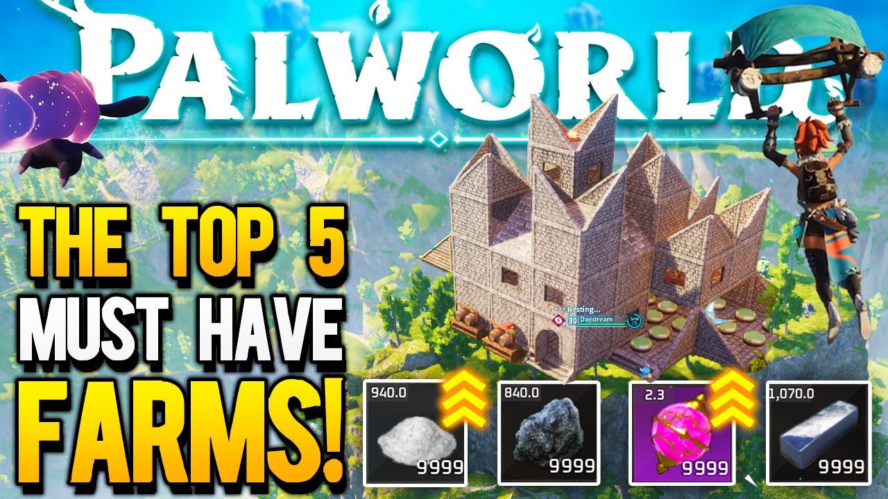KhrazeGaming: The 5 Most Important Farms & Base Locations in PALWORLD