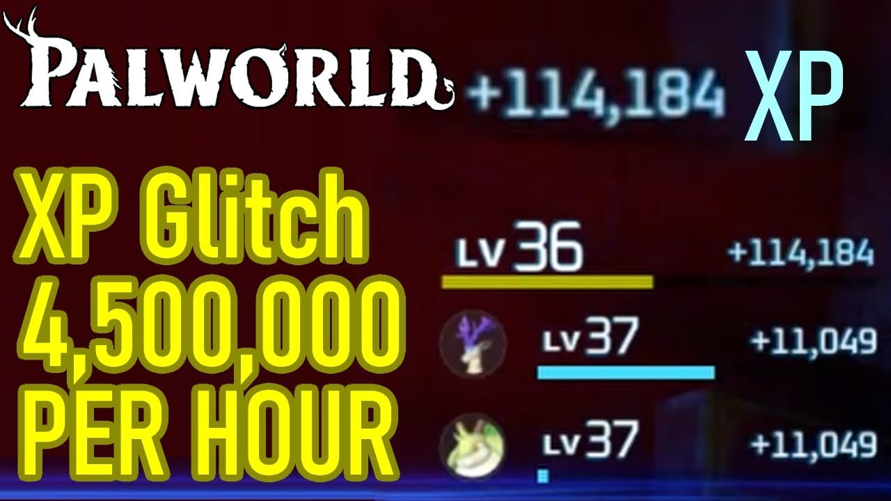Kibbles Gaming: Exploit Palworld's Insane XP Glitch for Rapid Leveling