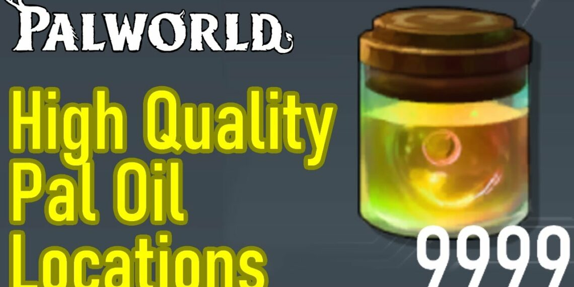 Kibbles Gaming: Palworld How to Get High Quality Pal Oil, Location ...
