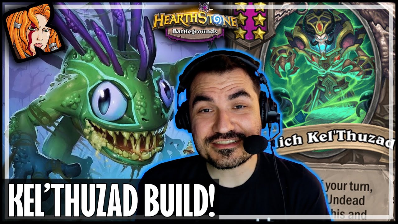 Kripparrian: A Hard Working Kel'Thuzad Build! - Hearthstone Battlegrounds
