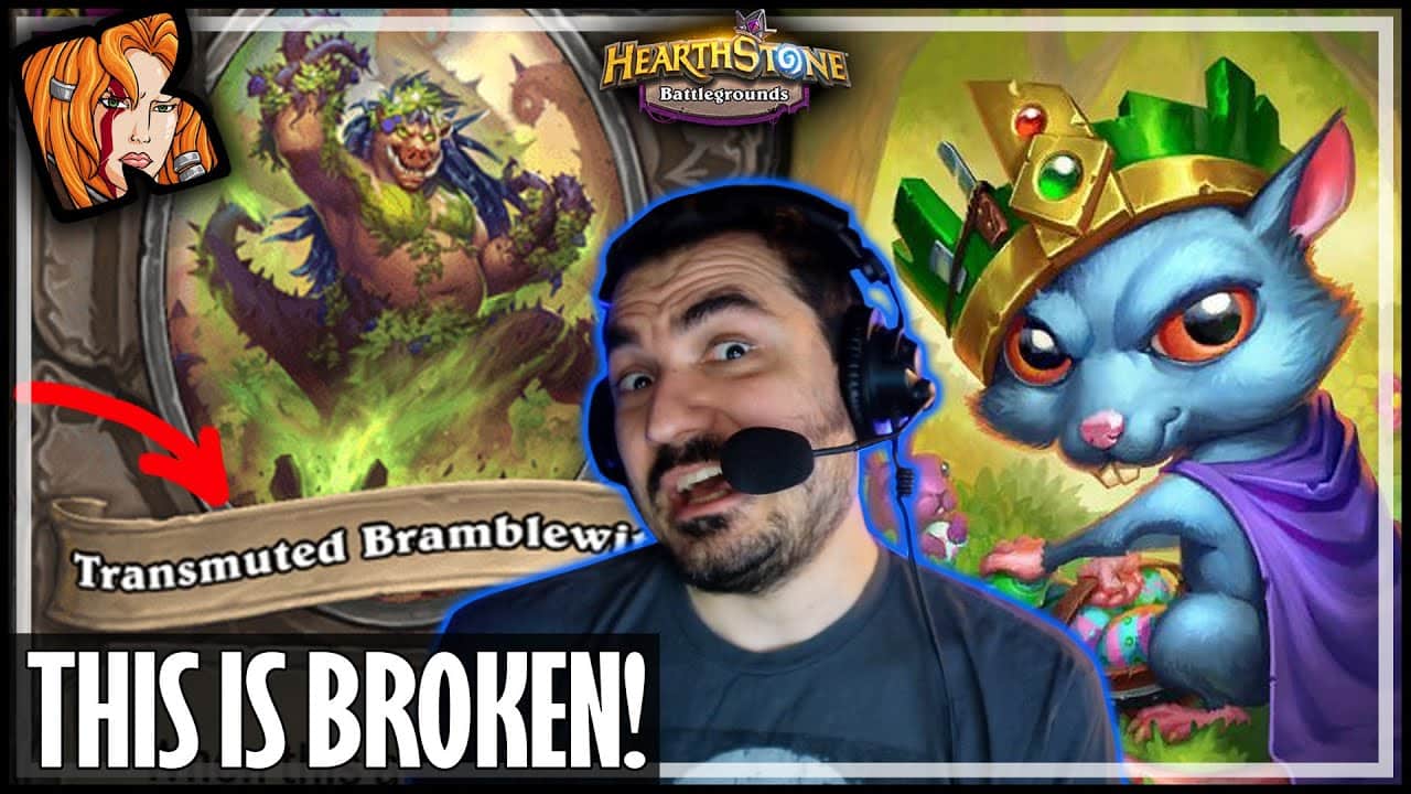 Kripparrian: Bramblewitch is Pretty Broken! - Hearthstone Battlegrounds