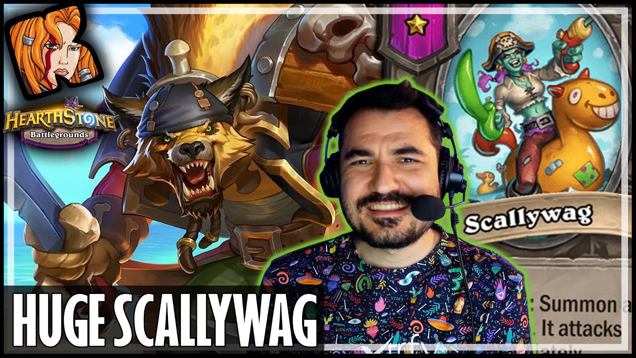 Kripparrian: My Biggest Scallywag Ever! - Hearthstone Battlegrounds