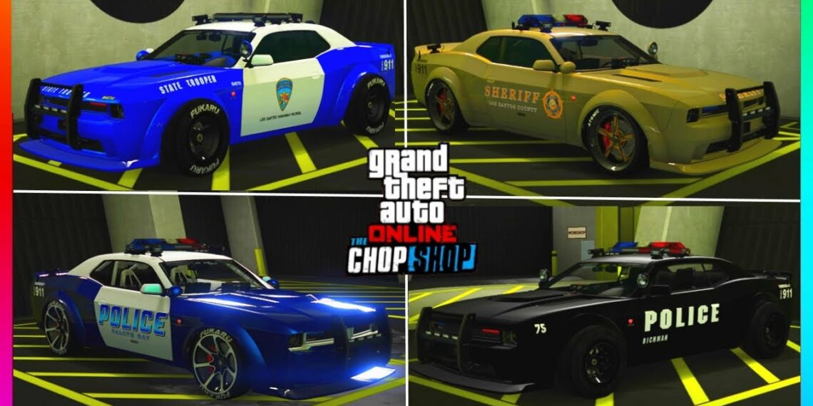 LaazrGaming: Unlocking the Gauntlet Interceptor and Modded Police Cars in GTA 5 Chop Shop