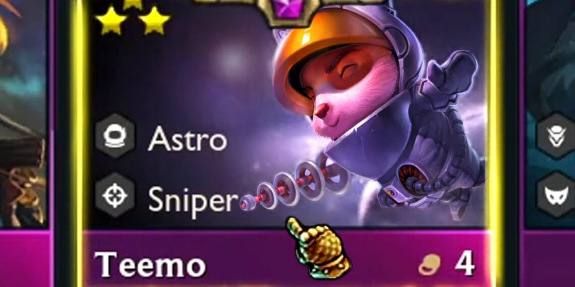 Lemuria TFT: Astronaut Teemo on duty! ⭐⭐⭐ Set Revival 3.5