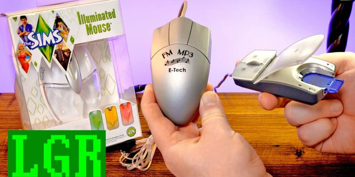 LGR: Weird Old Computer Mice: Radios, Moods, & Memory Sticks