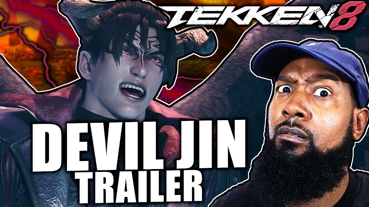 Lil Majin: Tekken 8 DEVIL JIN Trailer! This Character is INSANE!