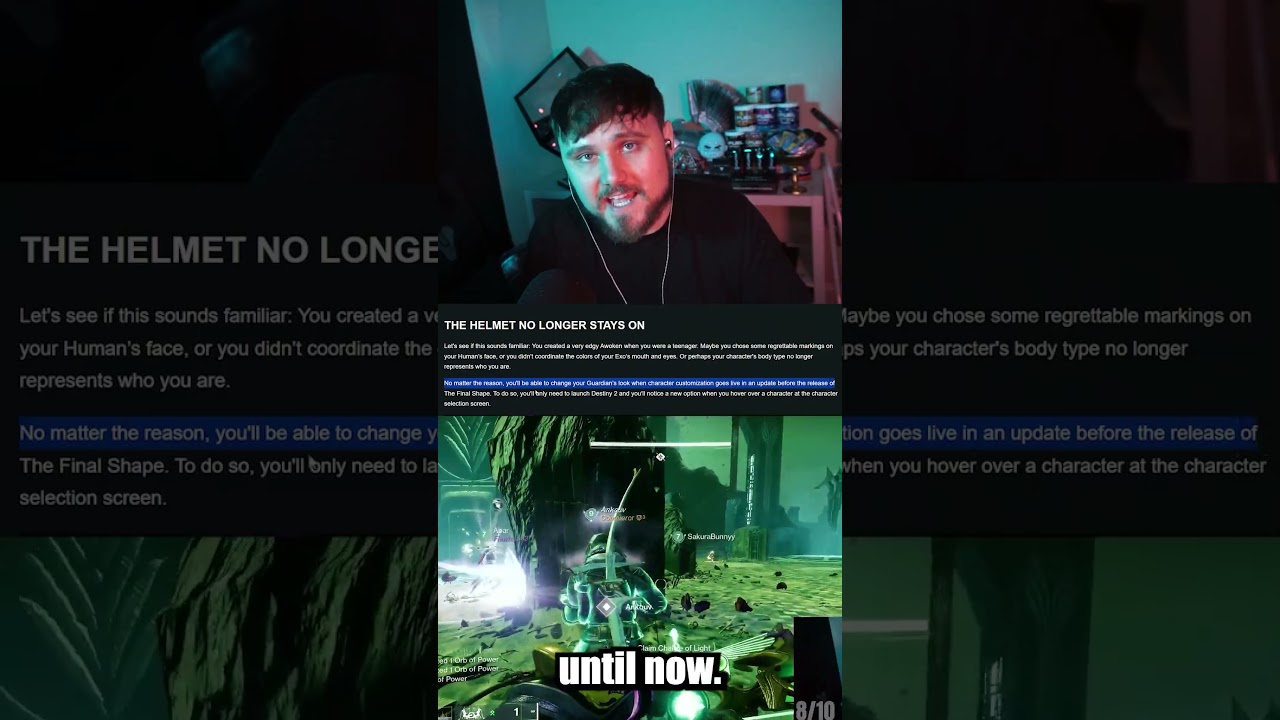 LUCKYY 10P: Bungie Finally Adds Character Customization to Destiny 2