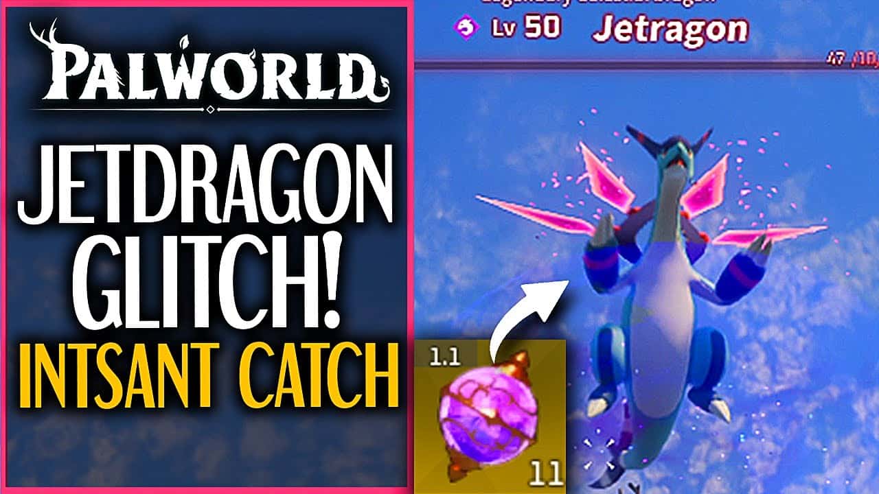 MillGaming: How to Get the Best Mount in Palworld - Instant Catch Jetdragon