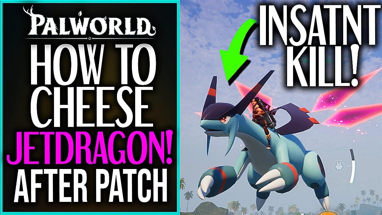 MillGaming: Palworlds JetDragon Glitch - Instant Kill Method