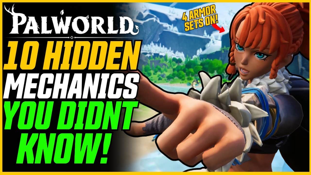 Moxsy: 10 Hidden Mechanics in Palworld // Palworld Tips, Tricks & Secrets