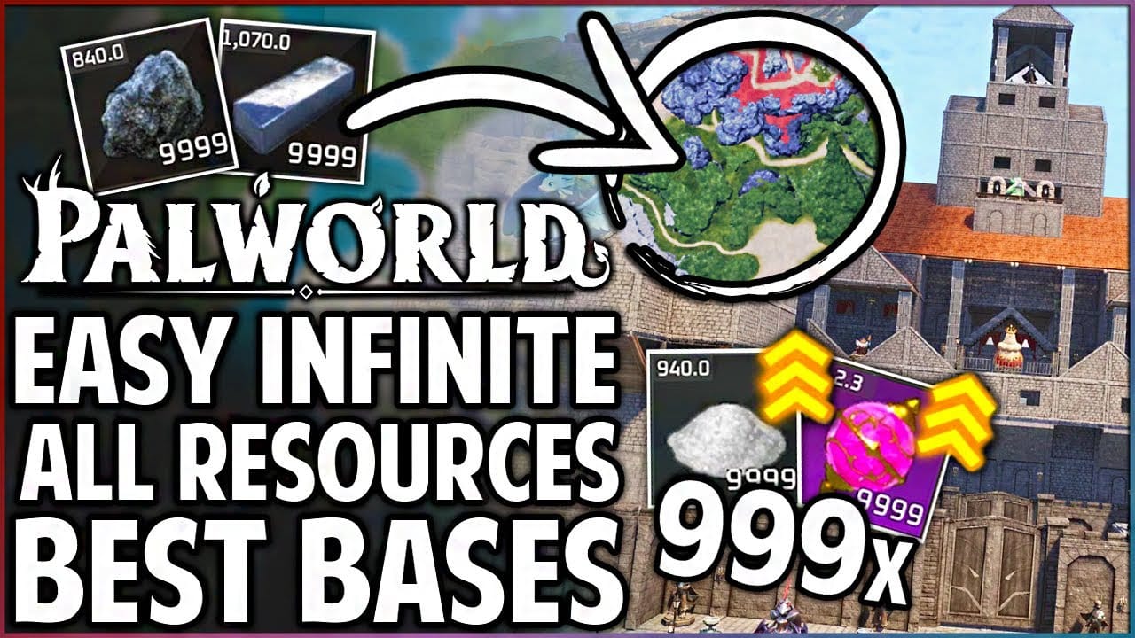RageGamingVideos: Palworld - How to Get INFINITE All Resources FAST ...