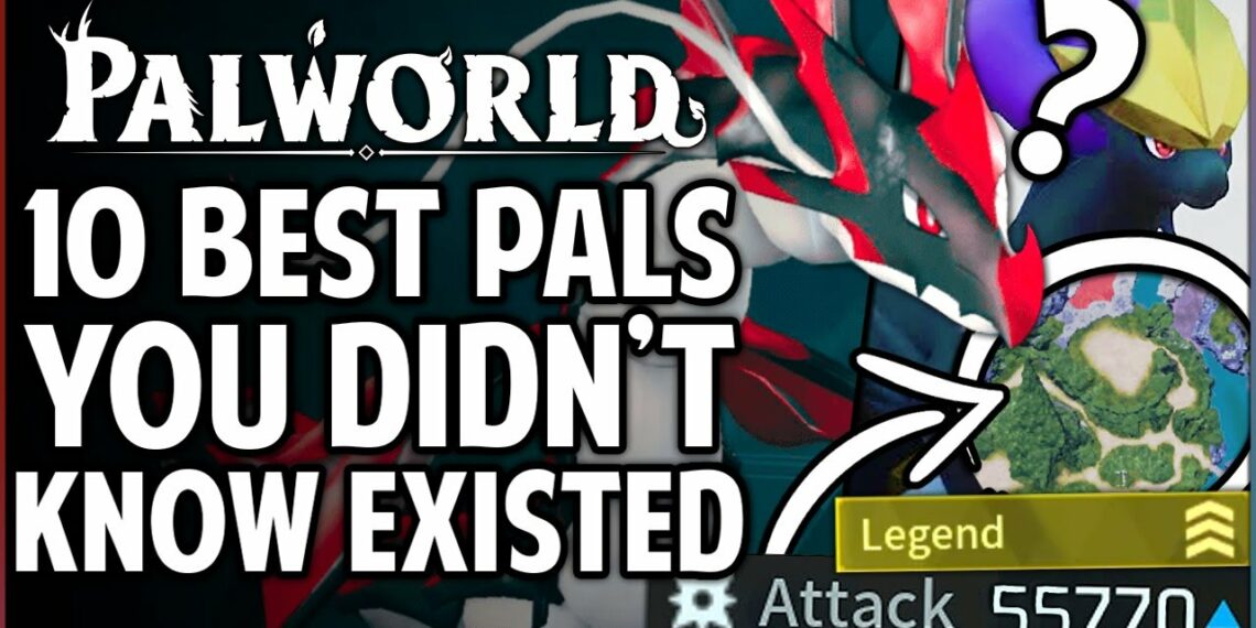 RageGamingVideos: The 10 Rarest Best MOST POWERFUL Pals in Palworld ...